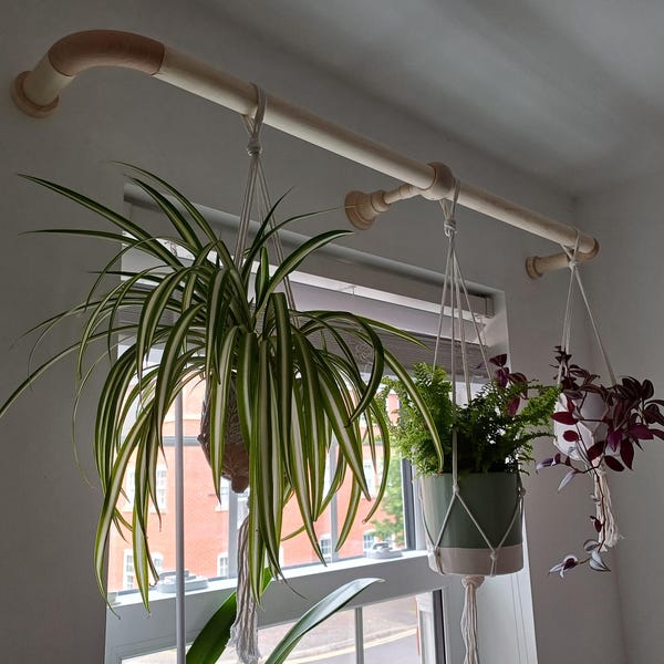 35mm Complete Unfinished BLACKOUT Wood Curtain Pole Set - Etsy