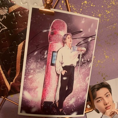 BTS and Their Colored MICS - Etsy