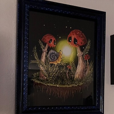 Lightkeeper, Forest Snail, Fantasy Cottagecore, Spooky Mushrooms ...