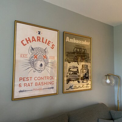 Charlie's Pest Control Poster - Etsy