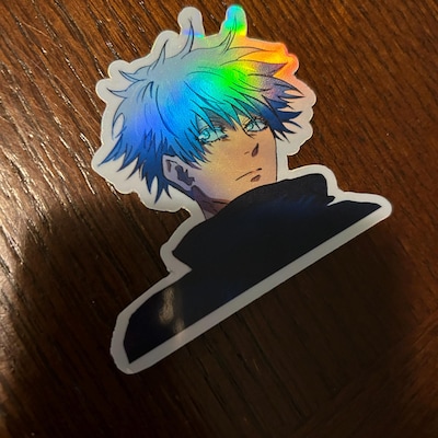 Jujutsu Chibi Anime JJK Sticker Set Gift Holographic Waterproof for ...