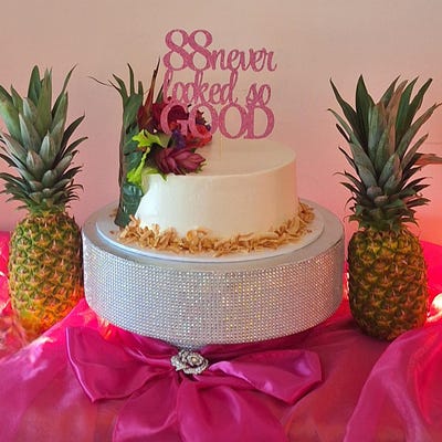ANY NAME, Good Luck, We'll Miss You Cake Topper, Farewell Cake Topper ...