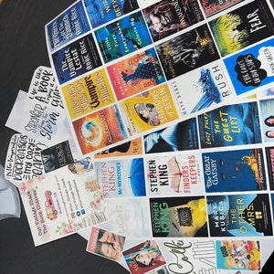 Waterproof Hand-cut Custom Book Cover Vinyl Matte Stickers for Book ...