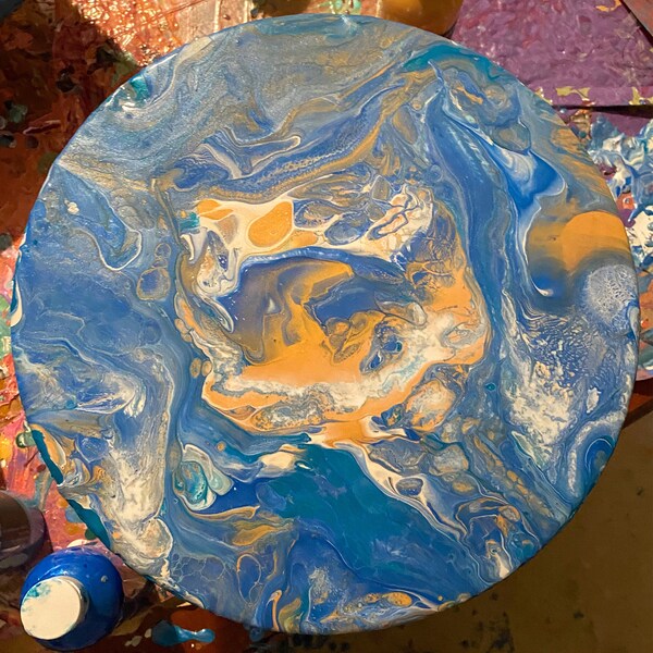 The Original Acrylic Pouring Swipe Tool© ! 3d Printed Swipe Tool for ...