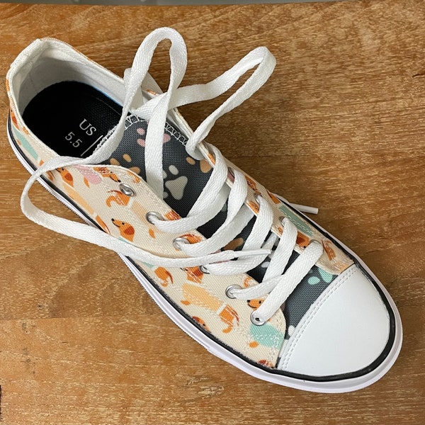 Women's Tiki Theme Low Top Canvas Shoes, Tiki Print Canvas Sneakers ...