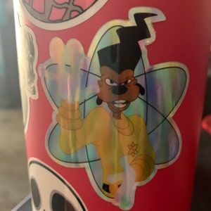 Holographic Powerline Sticker Goofy Movie Sticker Disney - Etsy