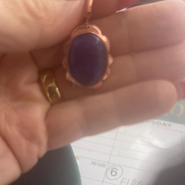 Green Flash Labradorite Gemstone Pendant Copper Wire Wrapped Pendant ...