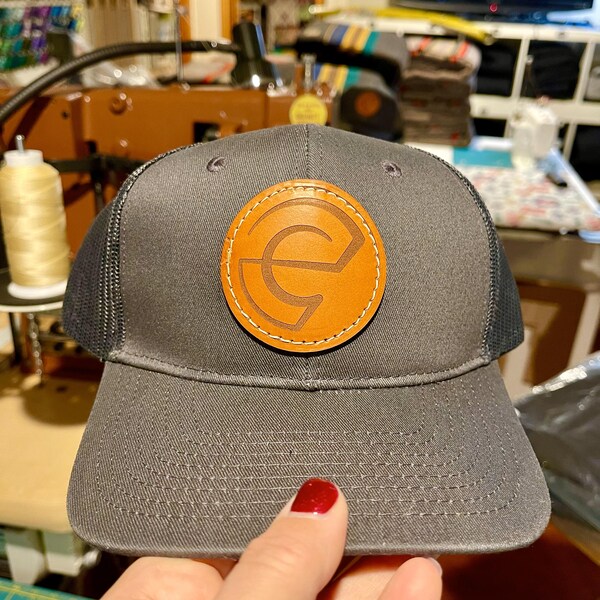 Largemouth Bass Patch Hat, Custom Richardson 112 Leather Patch Hat ...