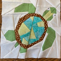 Goat 12 Inch Quilt Block, Foundation Paper Pieced Pattern With 2 ...