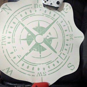 Vinyl Distressed Style Compass Hood Decal Window Decal Fits Jeep ...