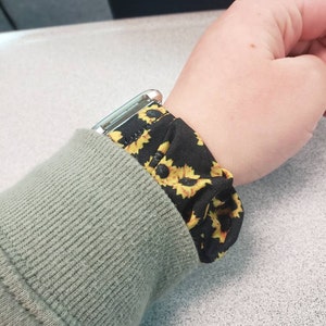 Patterned Adjustable Nylon Elastic Loop Apple Watch Band | Etsy