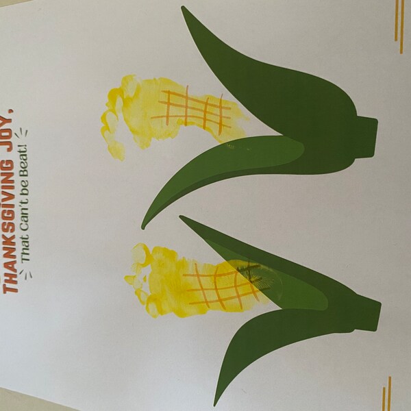 Thanksgiving Handprint Craft Bundle, Thanksgiving Art for Toddlers ...