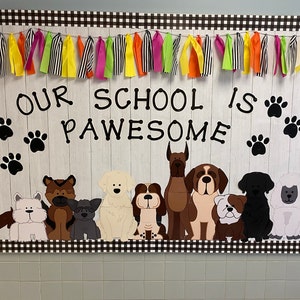 Puppy Love Puppy Bulletin Board Kit - Etsy