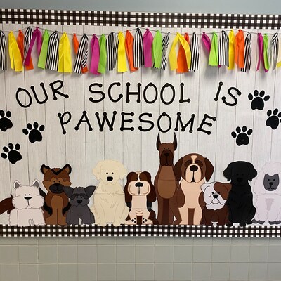 Puppy Love Puppy Bulletin Board Kit - Etsy