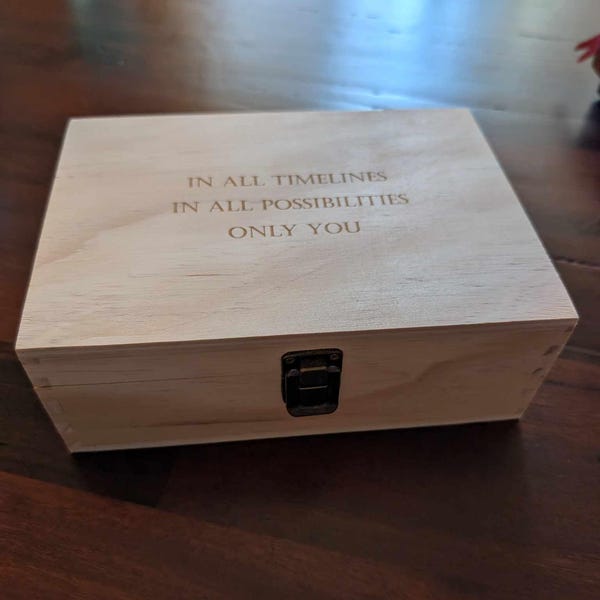 Personalized Time Capsule Keepsake Box, 1st Birthday Memory Box, Baby's ...