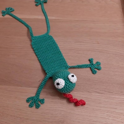 Frog Bookmark Crochet Pattern Amigurumi PDF Pattern - Etsy