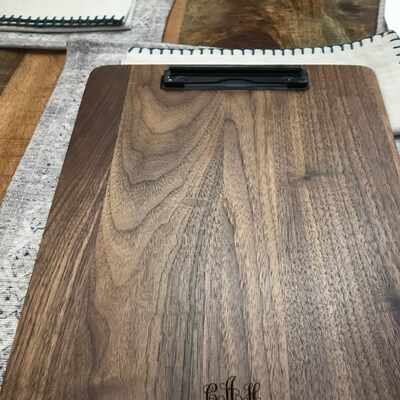 Standing Clipboard Hardwood Display Easel Information - Etsy