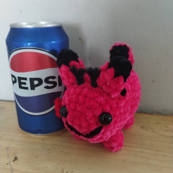 Silly Chicken Plushie Sitting Crochet Amigurumi Stuffed Animal Plush ...