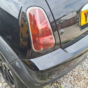 Rootbeer Union Jack Rear Tail Light Cooper Accessory Stickers Decals ...