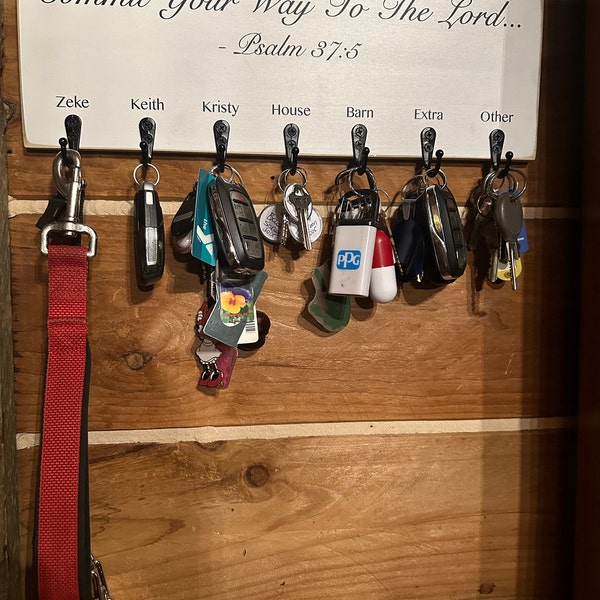 Personalized Dorm Sweet Dorm Key Holder for Wall, Dorm Decor for ...