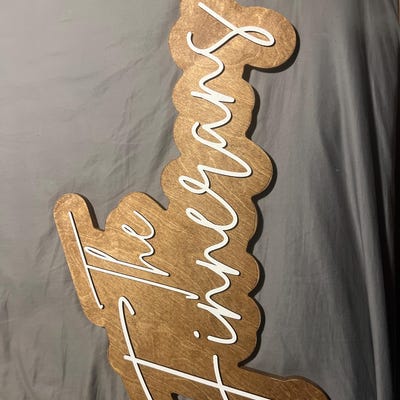 Large Last Name Sign, Cut Out Last Name Sign, Wedding Name Sign, Double ...