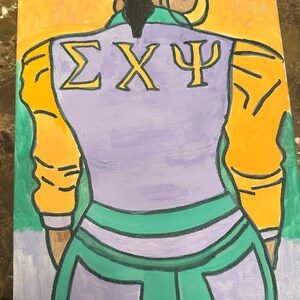 Delta Pre Drawn Canvas - Etsy