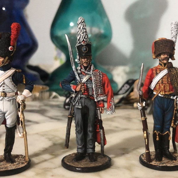Tin Soldier 54 Mm Set of Tin Soldiers Historical Miniature Convoy of ...