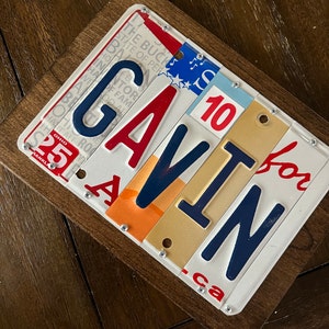 Happy Campers Custom License Plate Sign RV Life Camping Sign - Etsy