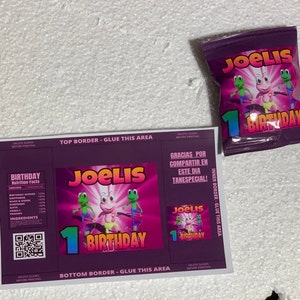 Roblox Party Label Editable Template, Roblox Theme Party Labels, Roblox ...