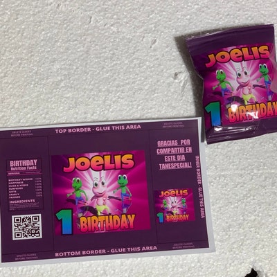 Roblox Party Label Editable Template, Roblox Theme Party Labels, Roblox ...