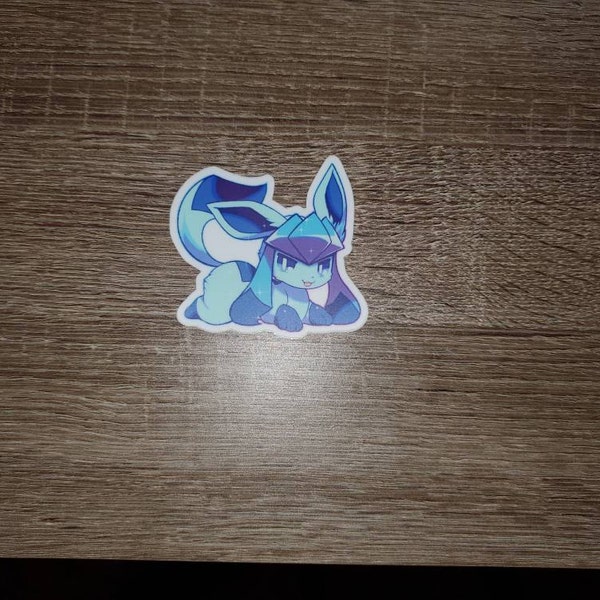 Glaceon - Vinyl Sticker - Etsy