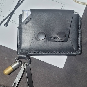 Wallet for up to 5 Cards, Multi Currency Money and Large ID PDF Leather ...