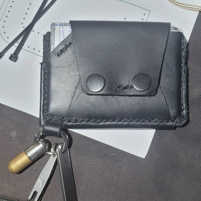 Wallet for up to 5 Cards, Multi Currency Money and Large ID PDF Leather ...