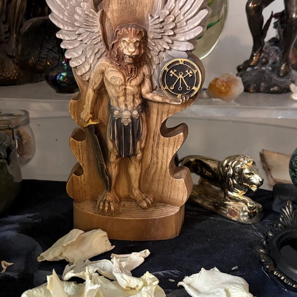 Bael, Baal God, Demon Statue, Altar Statue, Satan Statue Goetia ...