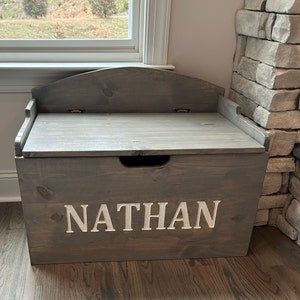 Personalized/hand Carved/toy Chest/toy Box/chest/baby - Etsy