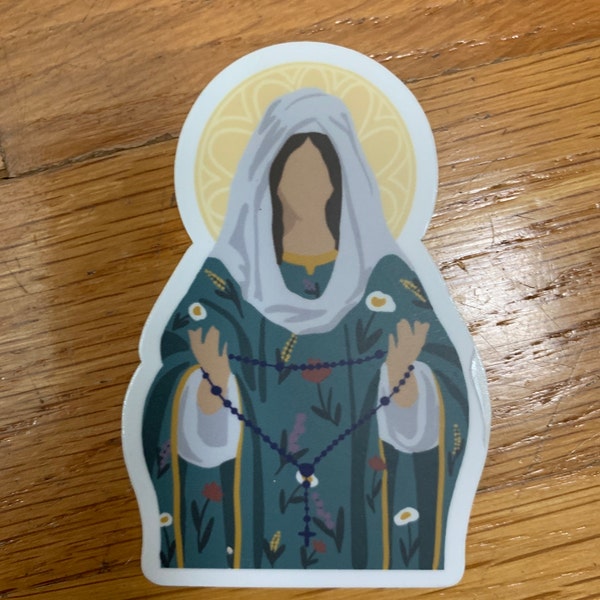 Our Lady of Fatima Sticker - Etsy