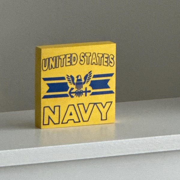 Military Tiered Tray Decor, US Navy Decor, Military Decor, Military ...