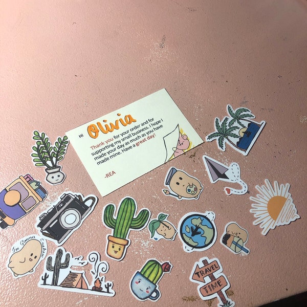 18 Pcs Fall Themed Sticker Pack/ Autumn/ Seasonal Sticker/ Planner ...