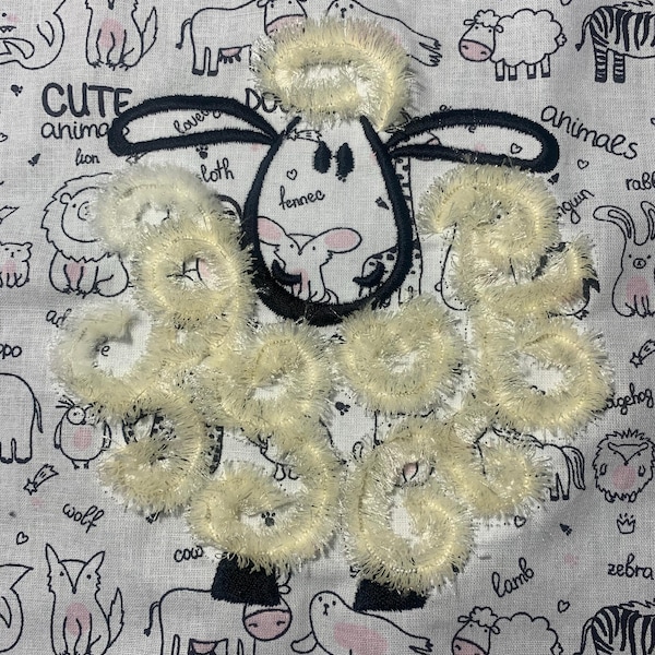 Connected Fringed FONT Alphabet Letters Machine Embroidery Designs in ...