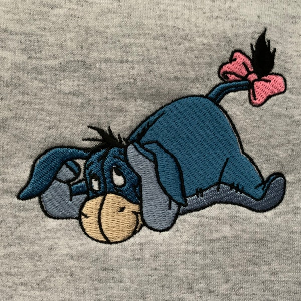 Winnie the Pooh Eeyore Embroidery Design, 4x4 and 5x7 Hoop Embroidery ...