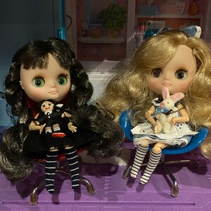 Goth Rag Doll Handmade Fabric Creepy Doll | Etsy