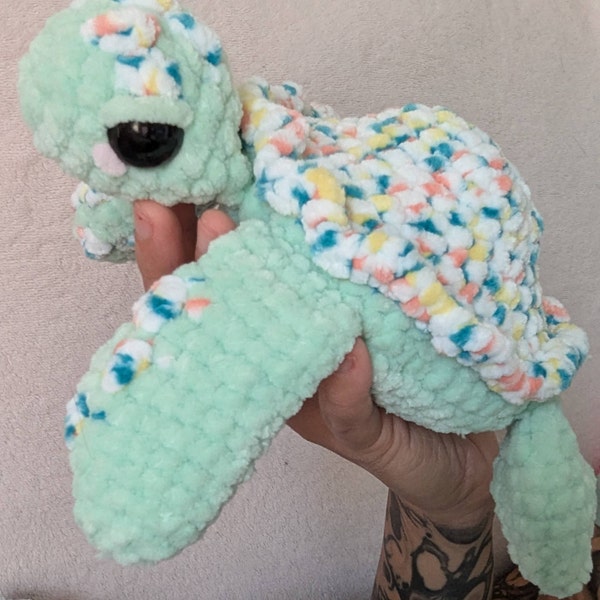 CROCHET PATTERN: Thea the No Sew Sea Turtle - Etsy