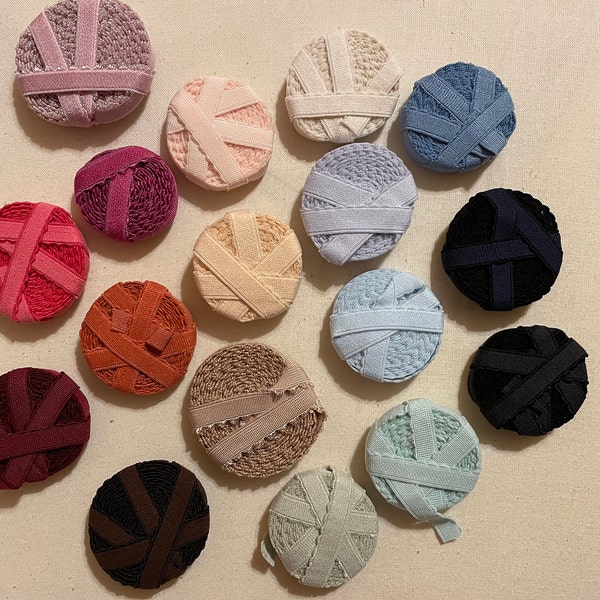 24 Pairs Mix 24 Colors Hook and Eye Closure 2 X3 for Bralette Making ...