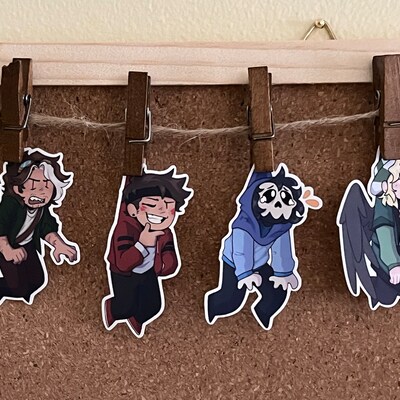 LIMITED Tntduo Chibi Stickers DSMP / Dream SMP Alex Quackity, Wilbur ...