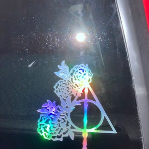 Wizard School Crest Emblem Decal Car Decal Phone Sticker Laptop Decal ...