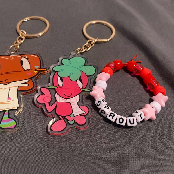 Sprout Dandys World Roblox Keychain - Etsy