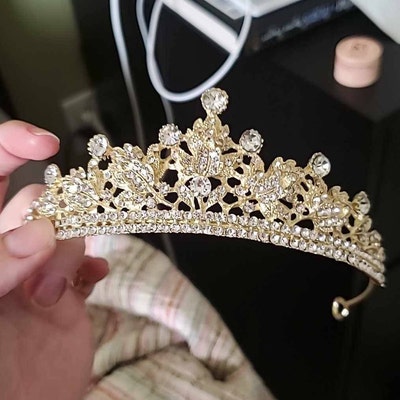 Red Crystal Bridal Rhinestone Tiara and Crown, Bridal Wedding Red Tiara ...