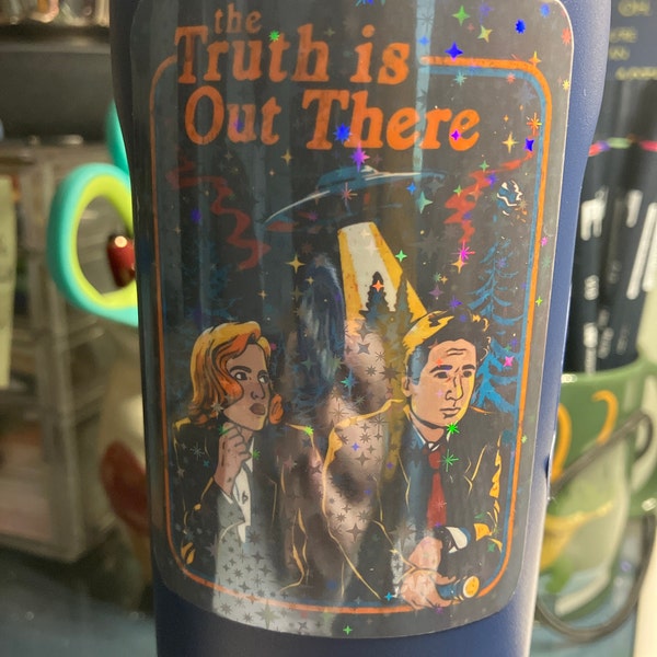 X-files Tumbler Fox Mulder Dana Scully Its Me Mulder the Truth is Out ...