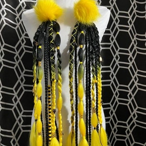 2X Festival Rave Hair Extension - Etsy