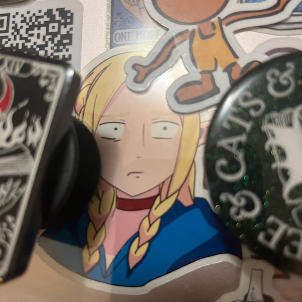 Delicious in Dungeon - Marcille Angry Sticker - Etsy